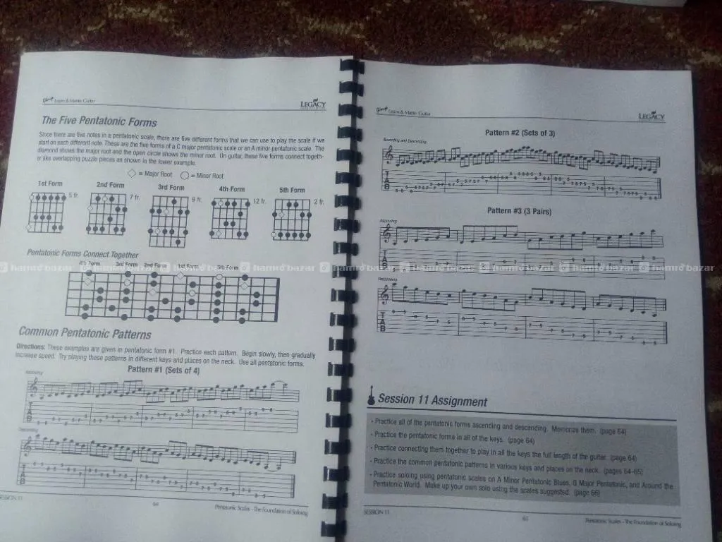 Buy Learn and Master-Gibson's Guitar Course-Photocopy in Nepal - Hamrobazar